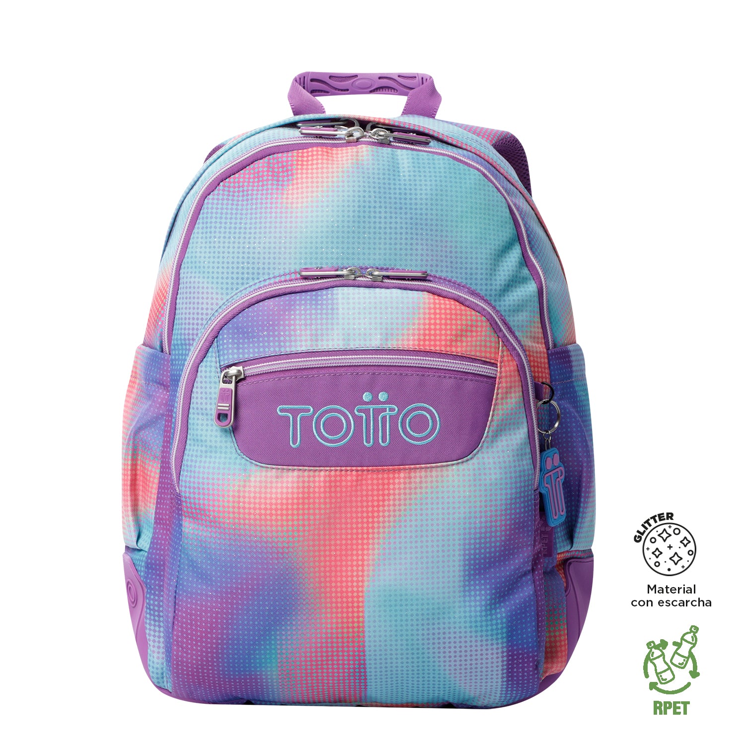 MOCHILA RAYOL GLITTER 6D2 – Totto Honduras